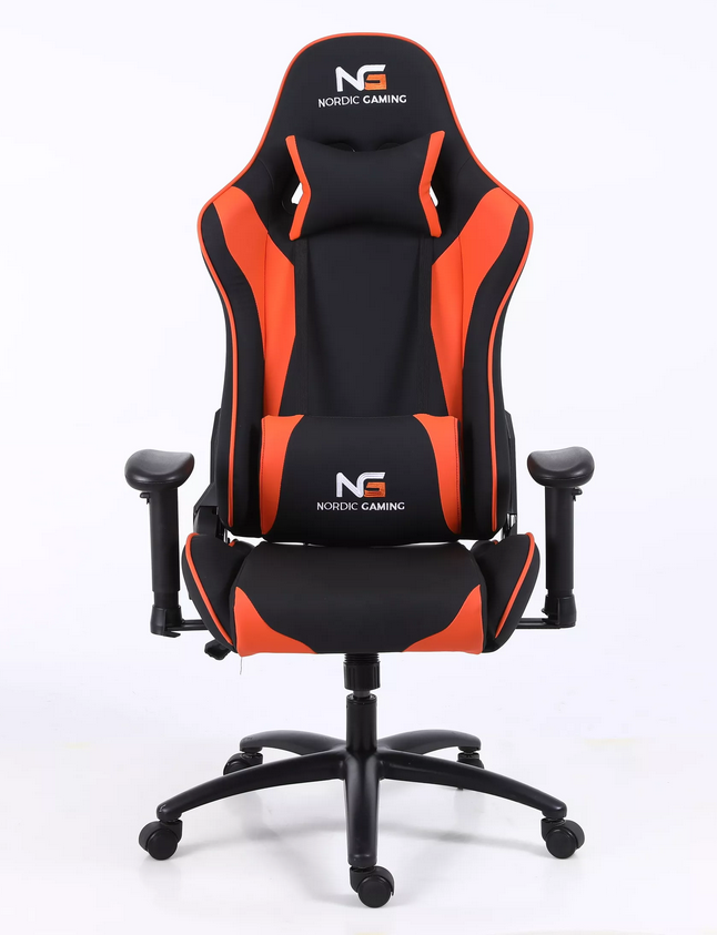Nordic Gaming Racer Gaming Chair - Svart/Orange